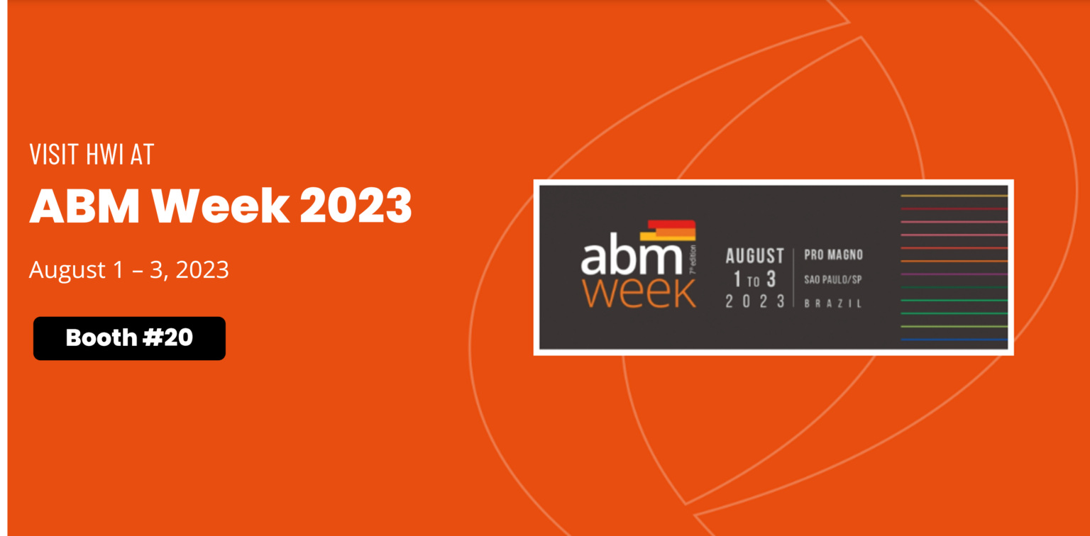 HWI Exhibiting at ABM Week 2023 - HWI